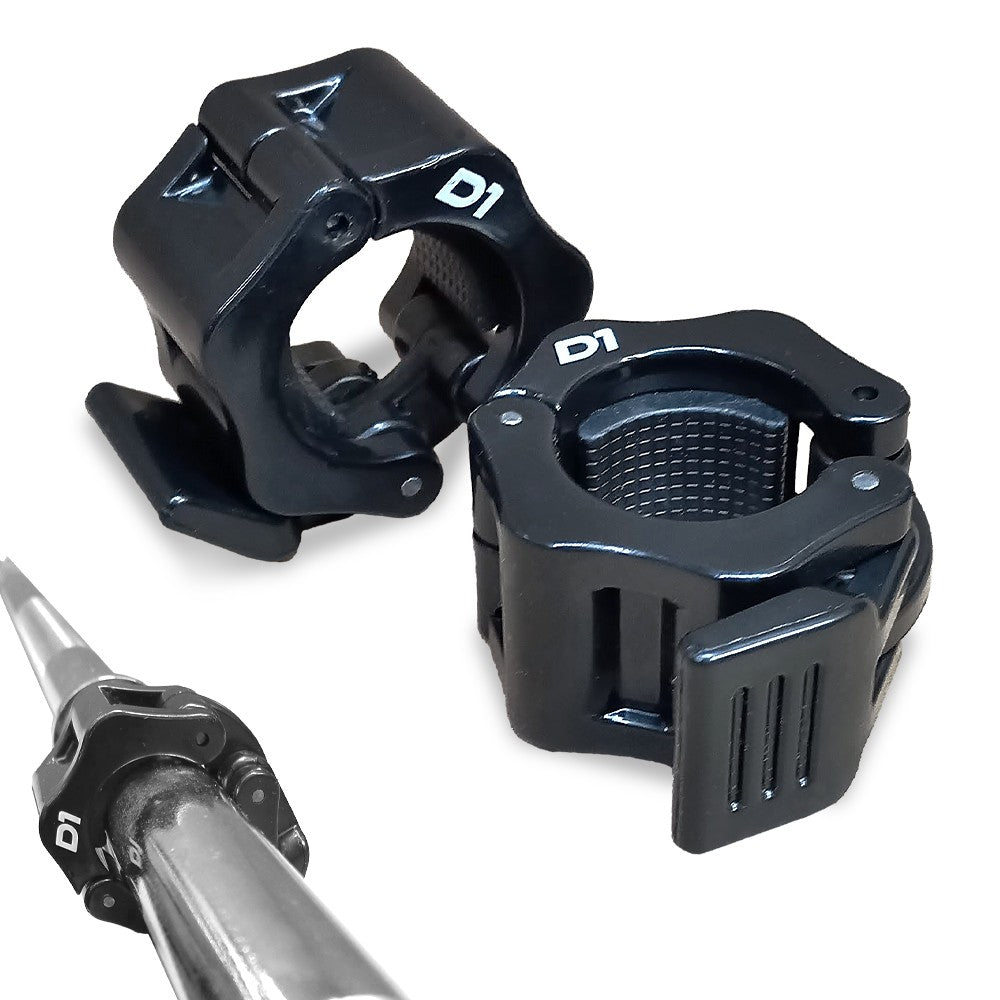 Barra Reta 1,8m com presilha 25mm Lock Press – D1Fitness